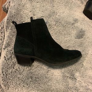 Vionic | Shoes | Vionic Black Suede Bootie | Poshmark